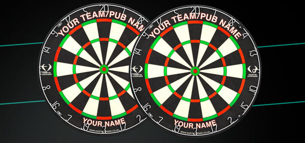 Custom Dart Boards | Personalized Dart Boards | Darts Corner