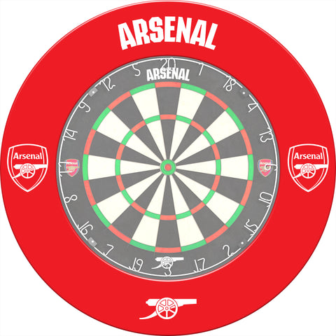 Arsenal FC Dartboard Surround - Official Licensed - The Gunners - S3