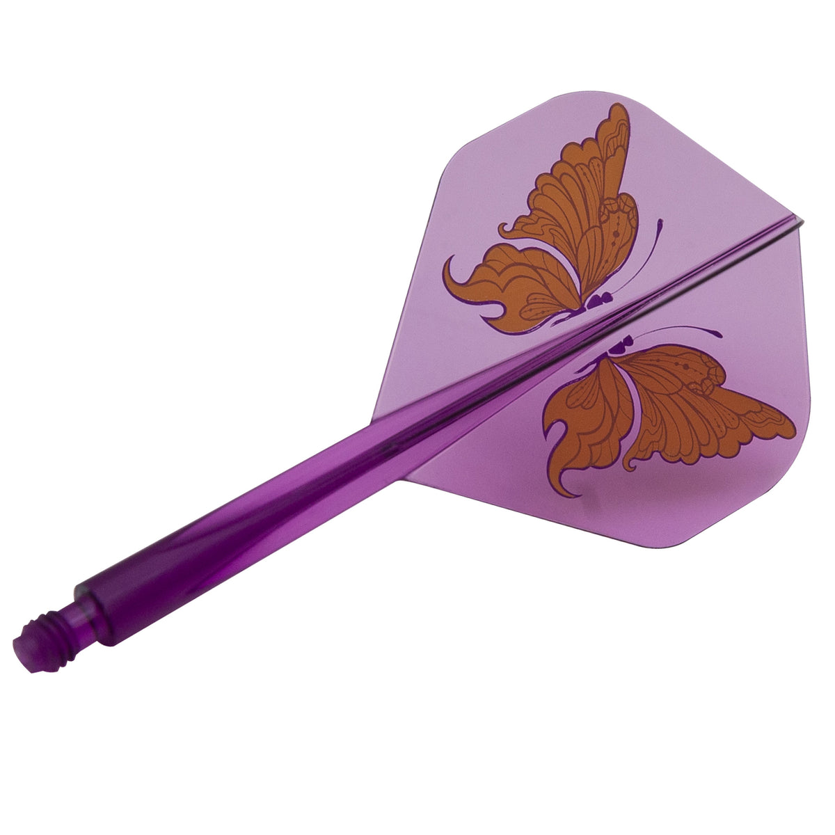 *Condor AXE Dart Flights - Standard - Swallowtail Butterfly - Clear Pu
