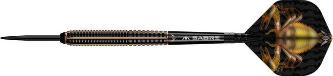 Mission Scorpion Darts - Steel Tip - 90% Tungsten - Black & Gold Elect