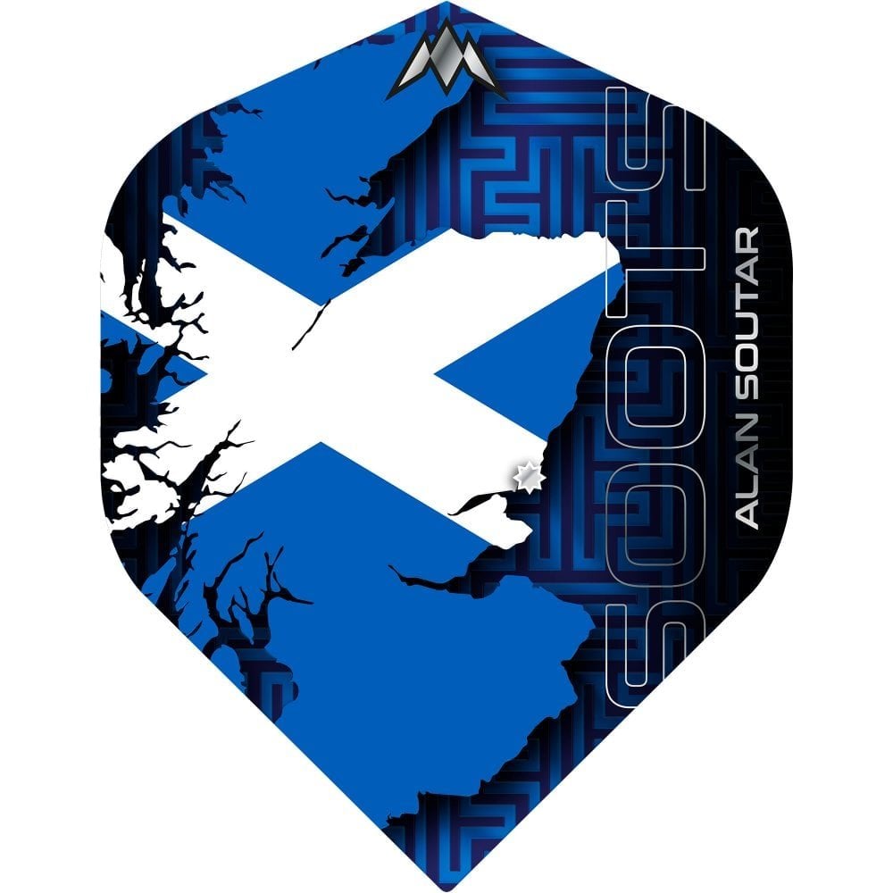 Mission Solo Dart Flights - 100 Micron - No2 - Std - Alan Soutar - Soo