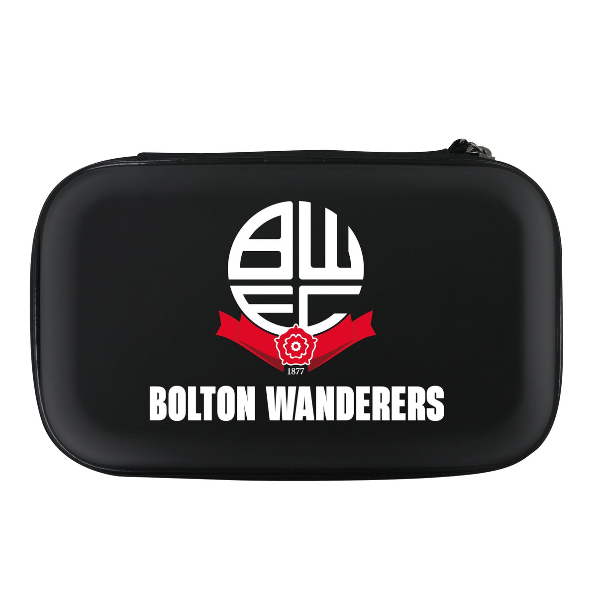 Bolton Wanderers Large Darts Case - Black - BWFC - W1 - Club Logo with