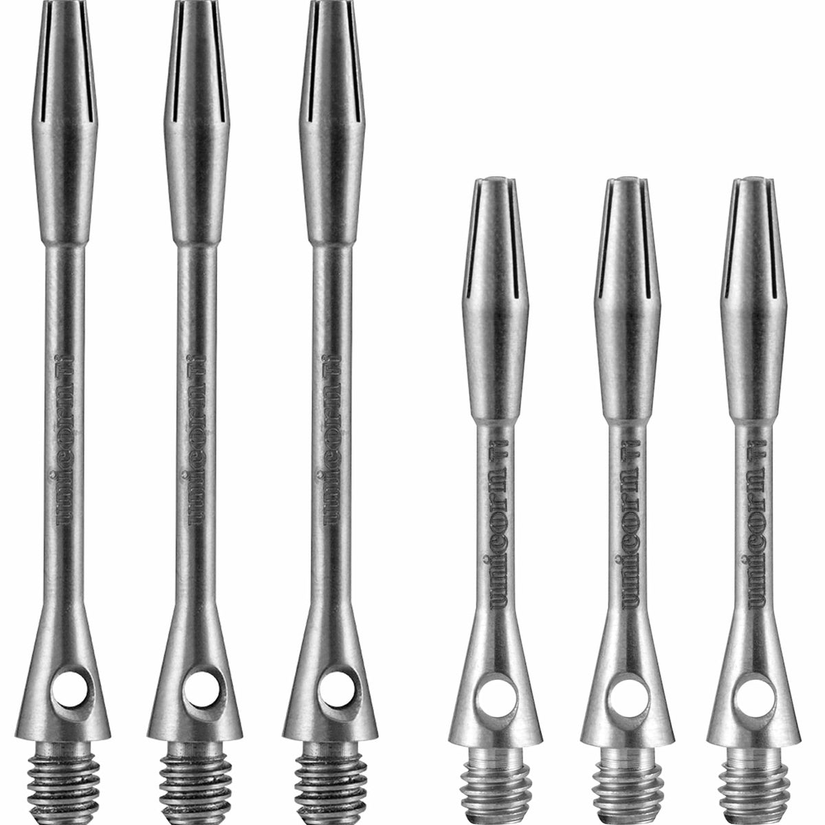 *Unicorn XLTi Dart Shafts - Titanium Stems - Natural