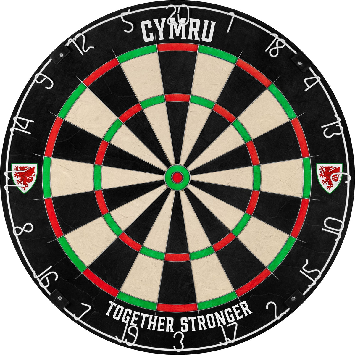 Wales FA - Dartboard - Professional Level - Official Licensed - Crest